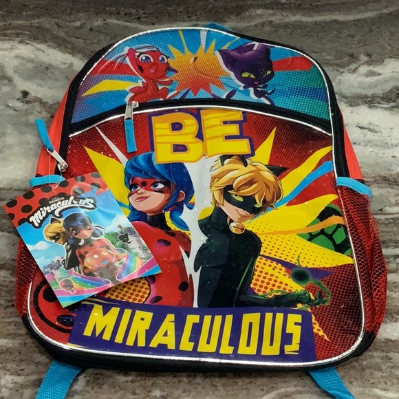 Other | Miraculous Ladybug And Cat Noir Backpack | Poshmark